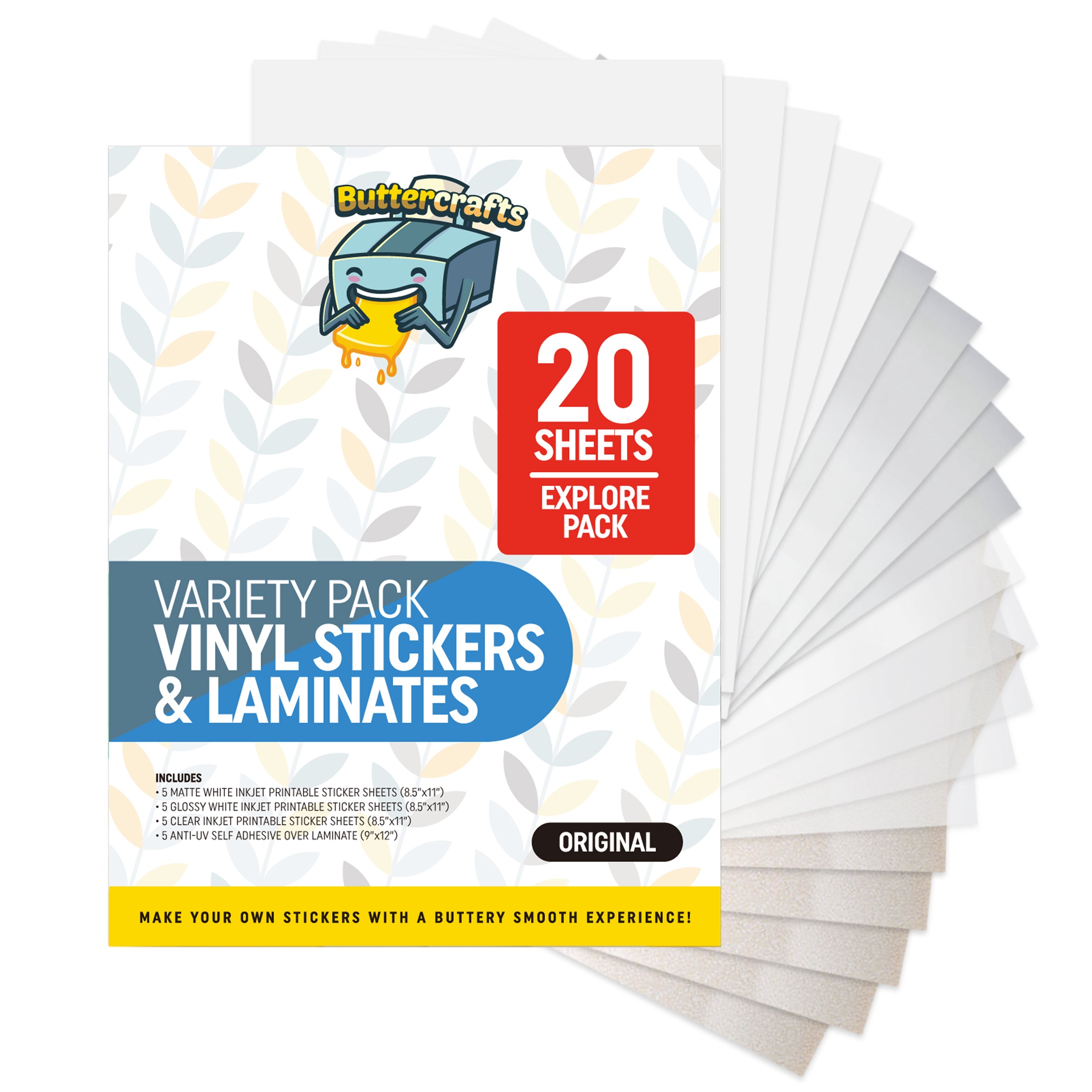 My First Sticker Challenge – Buttercrafts